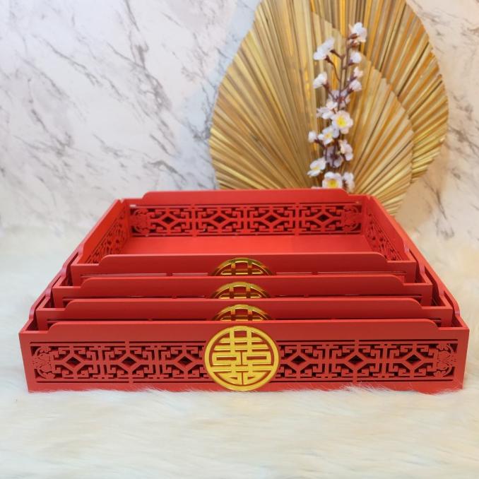 Jual Tray/ Baki Sangjit Lamaran/Seserahan Model Exclusive | Shopee ...