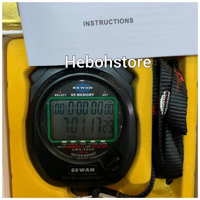 Jual Stopwatch Sewan 60 Memory ORIGINAL HARGA GROSIR | Shopee Indonesia