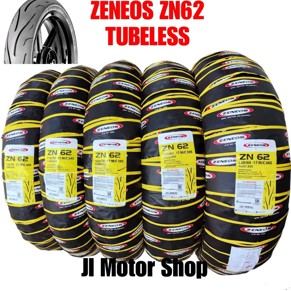 Jual TREND TERBARU BAN ZENEOS ZN62 ZN 62 70/90 80/80 90/80 100/70 110/ ...