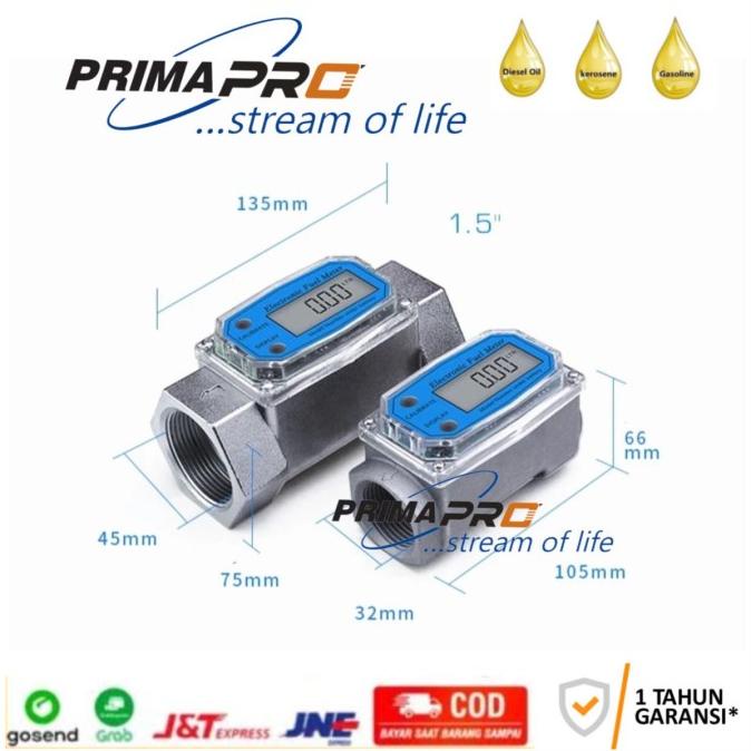 Jual Flow Meter Solar 2 Inch Digital Flowmeter Solar 2 In Digital ...