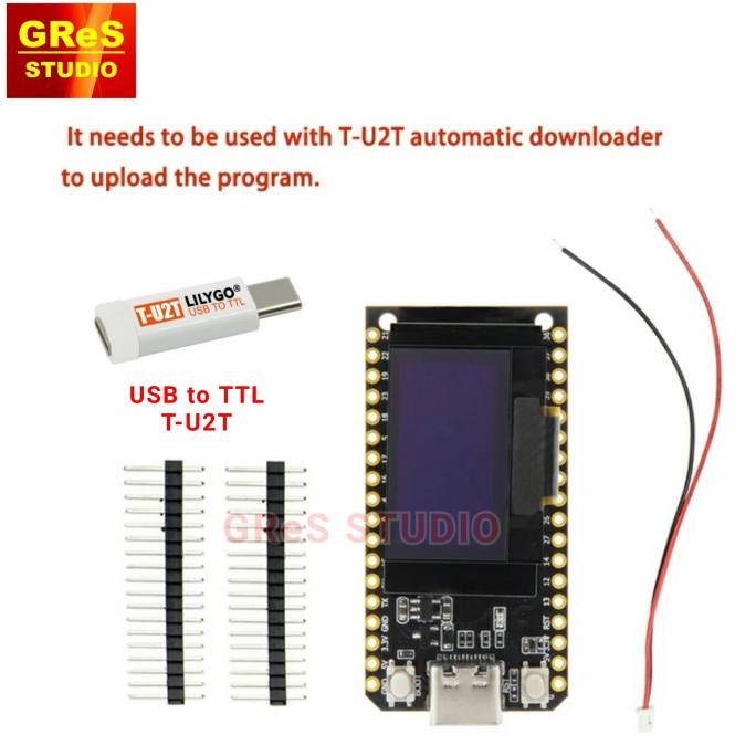 Jual Ttgo Esp32 Pro Oled V20 16mt Bytes For Arduino Esp32 Shopee Indonesia