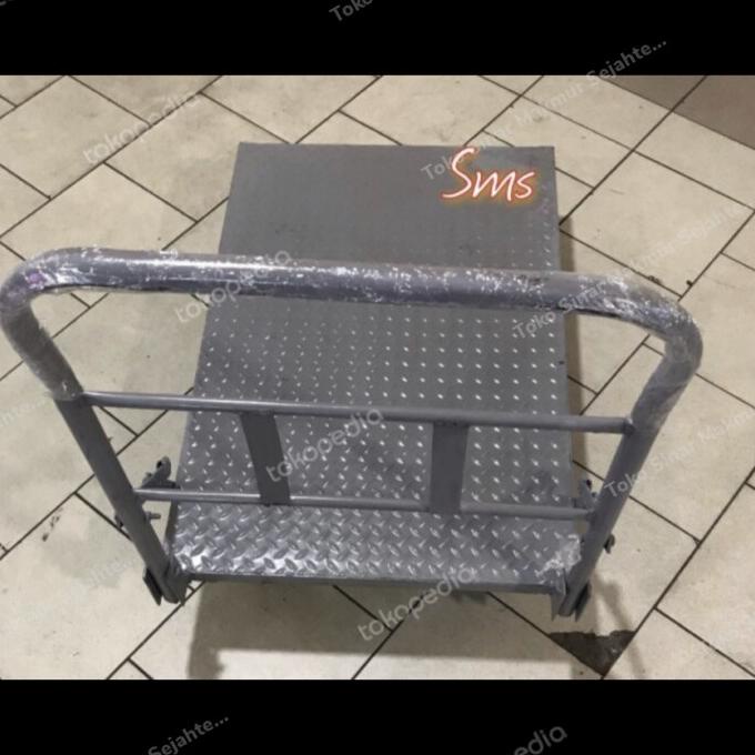 Jual Troli Bordes Handtruck 500 kg roda ukuran 6"/ troly besi 500 kg ...