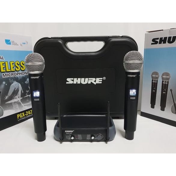 Jual Mic wireless shure PGX 242 (Handheld ) | Shopee Indonesia