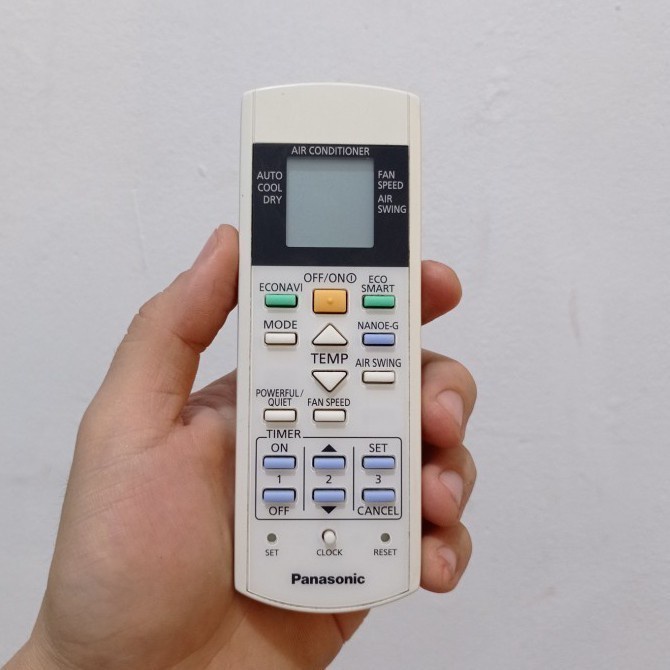 Jual Remote Remot AC Original Panasonic CS-XC5QKJ CS-XC7QKJ CS-XC9QKJ | Shopee Indonesia