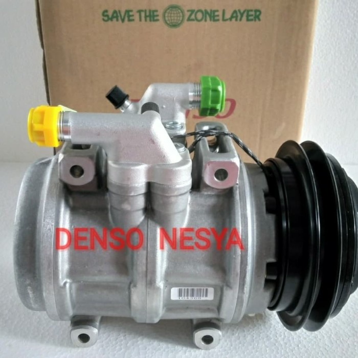 Jual compresor kompresor ac medium bus bis hino 6e171a - toyoda denso ...