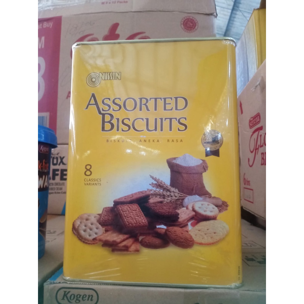 Jual NS ASSORTED BISCUITS YELLOW SEGI 1100gx6t | Shopee Indonesia