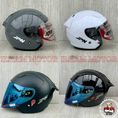 Jual Helm Motor Half Face Standar JPN Original Sni Dewasa / HELM SNI ...