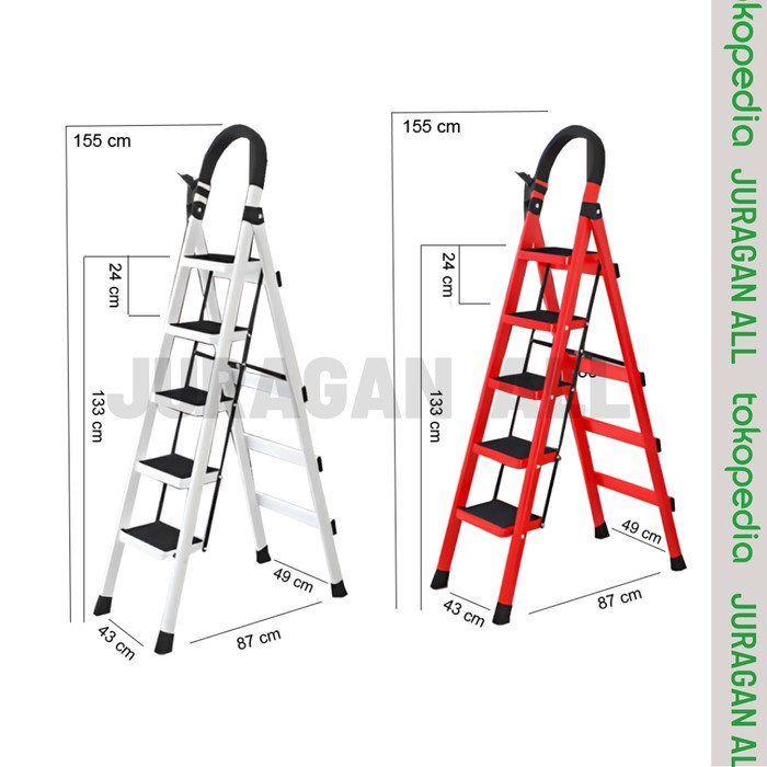 Jual Tangga Lipat /Tangga Portable / Tangga Besi / Tangga Lipat ...