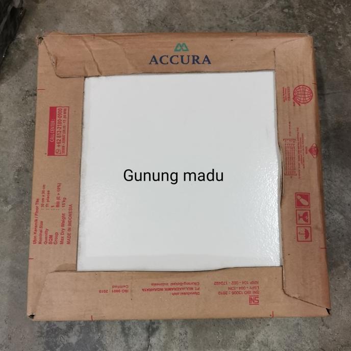 Jual @=@=@=@=] KHUSUS GOJEK - KERAMIK PUTIH ACCURA MULIA 30x30 CM ...