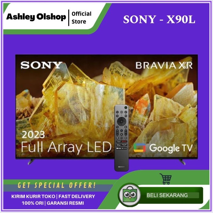 Jual Sony X90L 55 Tv Perfect For Gaming Ps5 Sony Xr-55X90L 4K Google Tv ...