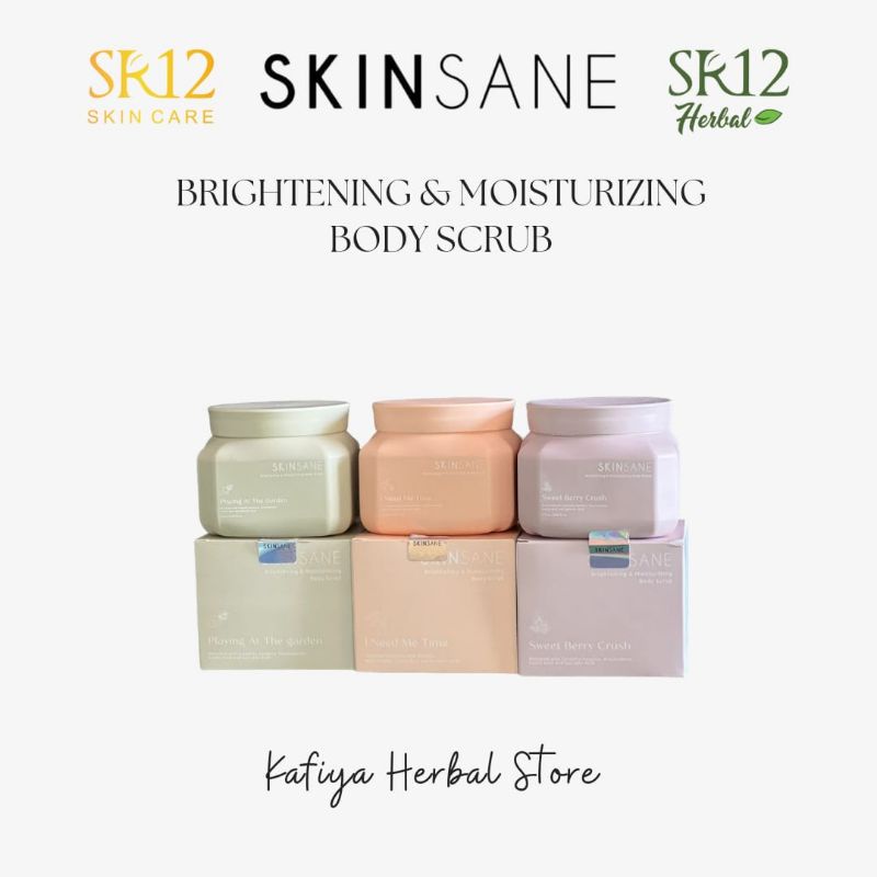 Jual BODY SCRUB SKINSANE / LULUR SKINSANE / LULUR PEMUTIH SKINSANE ...
