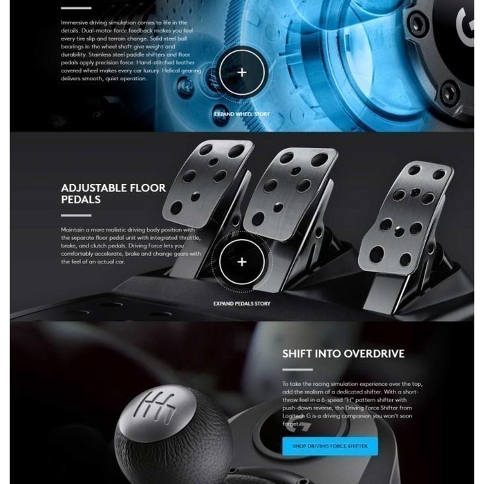 Jual Logitech G29 Driving Force Wheel Game Racing Simulator Ps4 Ps5 Pc ...