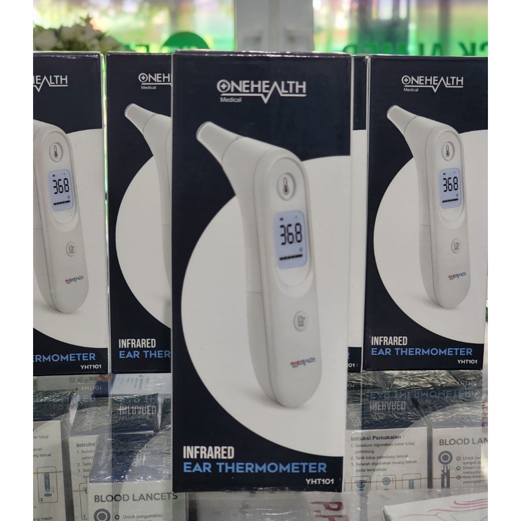 Jual Onehealth Thermometer Kuping / Thermometer Telinga / Thermometer ...