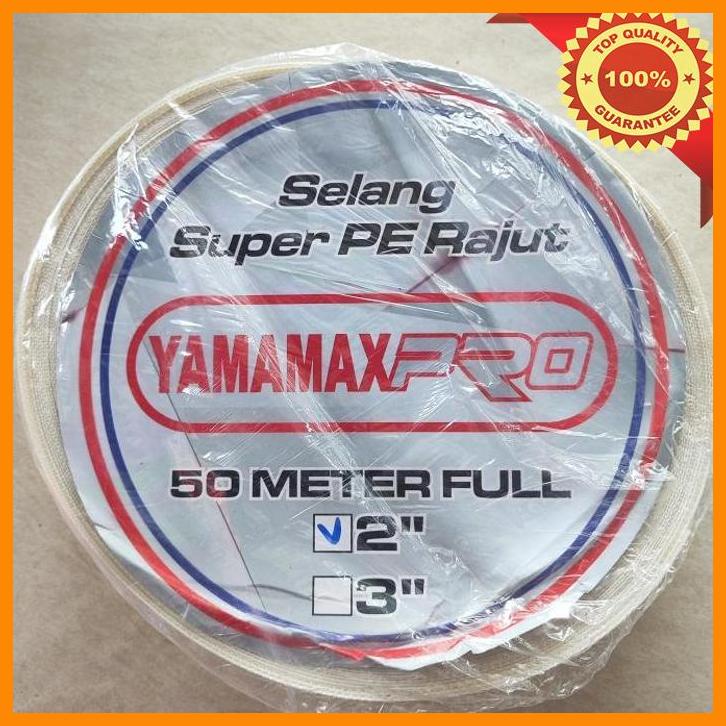 Jual (UTP) SLANG SELANG PLASTIK SUPER PE RAJUT PEMADAM KABAKARAN 2" 50M YAMAMAX | Shopee Indonesia