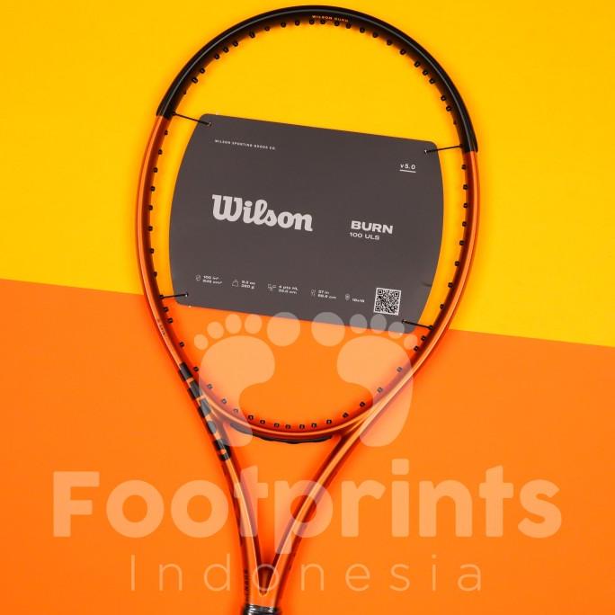 Jual Raket Tenis Wilson Burn 100 ULS V5 2023 Tennis Racket 260 gr ...