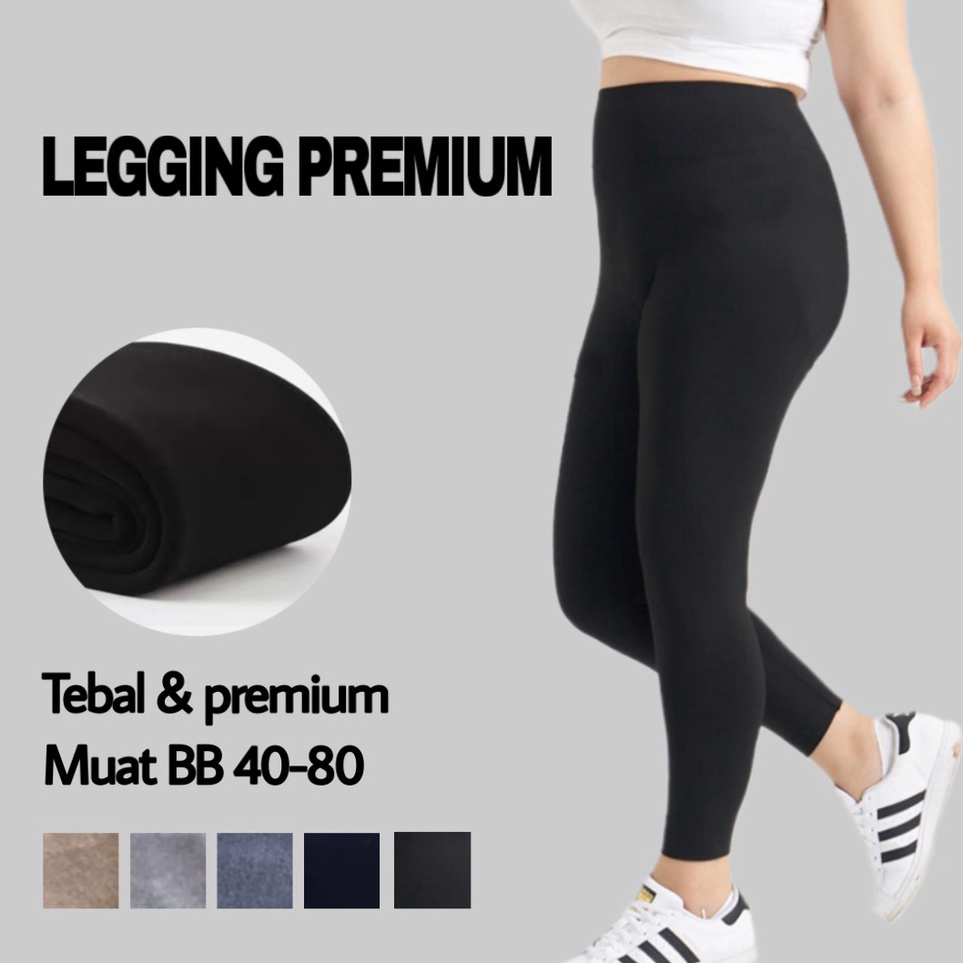 Jual Produk TerbatasD8p3O JOY Legging HW Tebal Bahan Fleece Jumbo Fit ...
