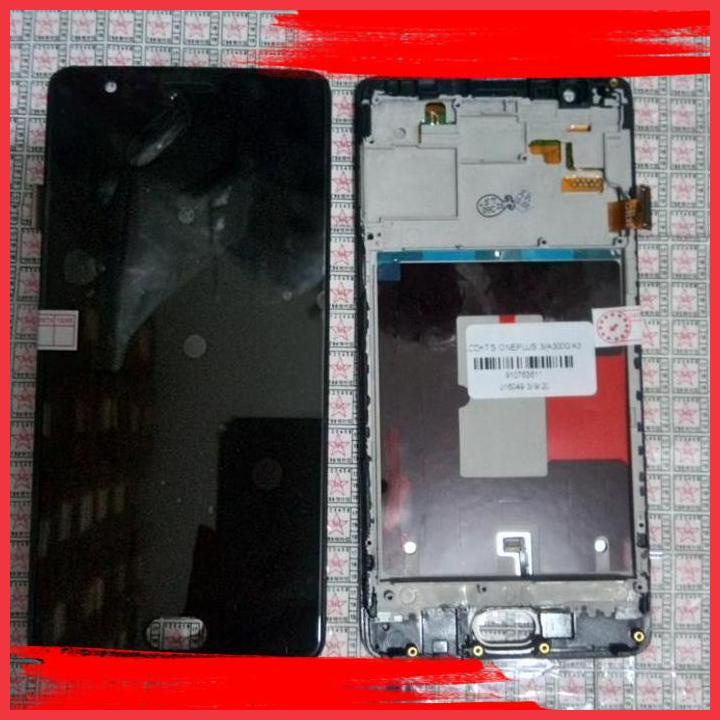 Jual (HPS) LCD FULLSET FRAME ONEPLUS 3 ONE PLUS THREE A3003 COMPLETE ...