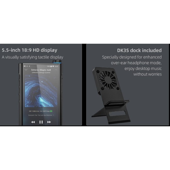 Jual Fiio M15S / M15 S / M 15S Premium Hi-Res DAP (BONUS AUDIOPHILE 500GB) | Shopee Indonesia