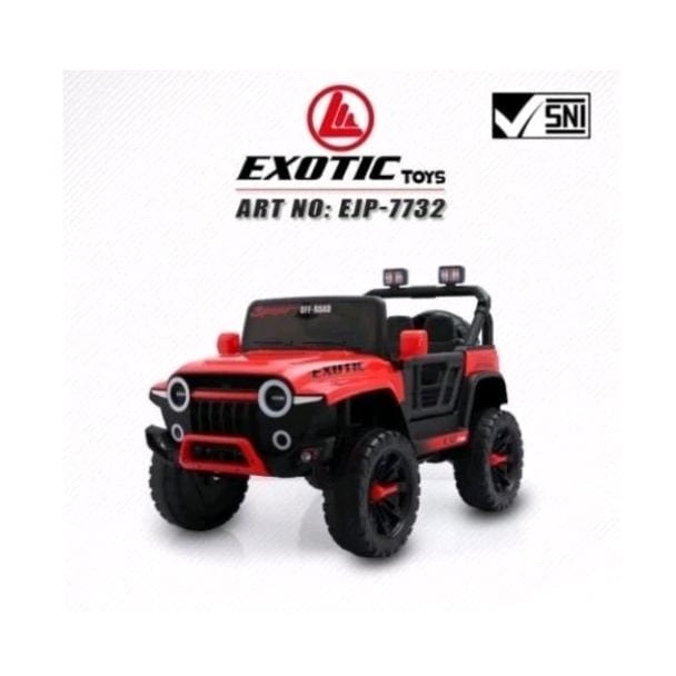 Jual Mobil Aki Mainan Anak Exotic Jeep Exotic Ejp-7732 Jimny Dan Exotic ...