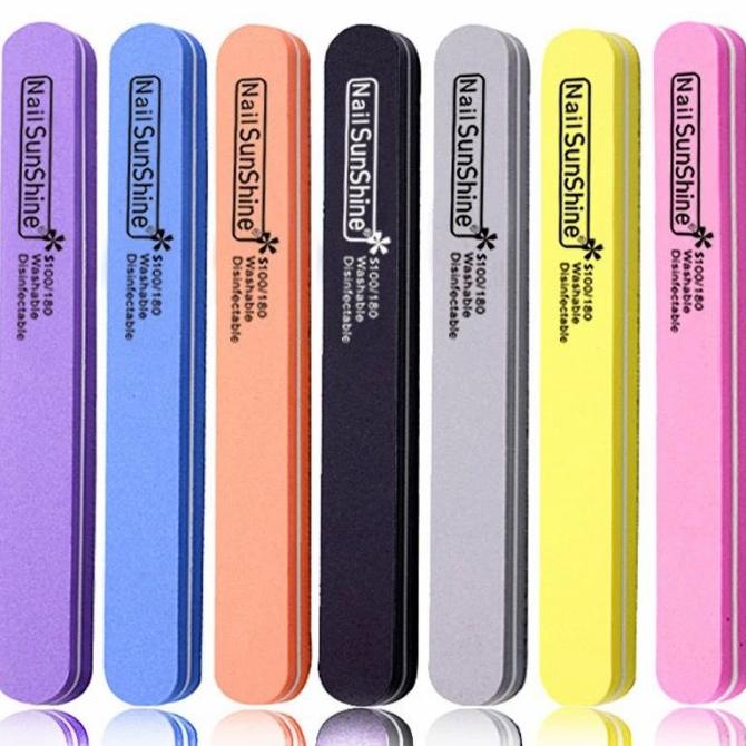 Jual New Washable Disinfectable Nail Buffer Sunshine Amplas Kikir Kuku ...