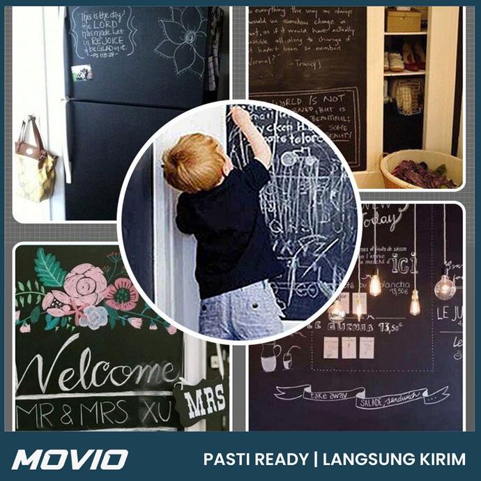Jual Movio Wall Sticker Whiteboard - Stiker Papan Tulis Tempel Dinding ...