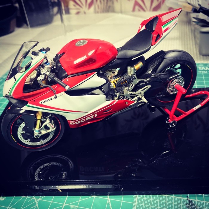 Jual TAMIYA Ducati Panigale - Finished model - Masterwork model kit ...