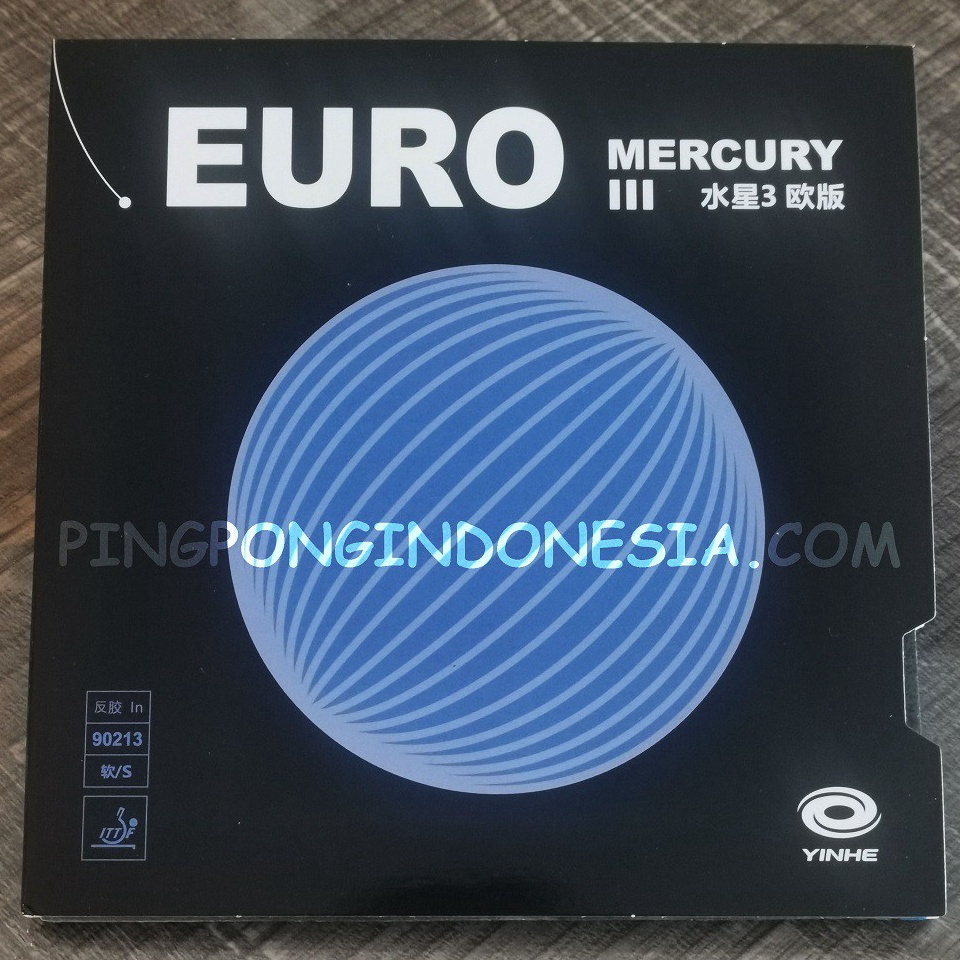 Jual SHOPEE MALL Yinhe Mercury III Euro - Soft - Rubber Karet Pingpong Tenis Meja Rubber 3 Bet ...