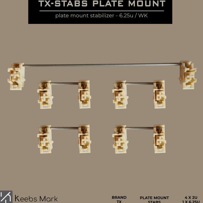 Jual Tx - Stabilizer Plate Mount Mechanical Keyboard | Shopee Indonesia