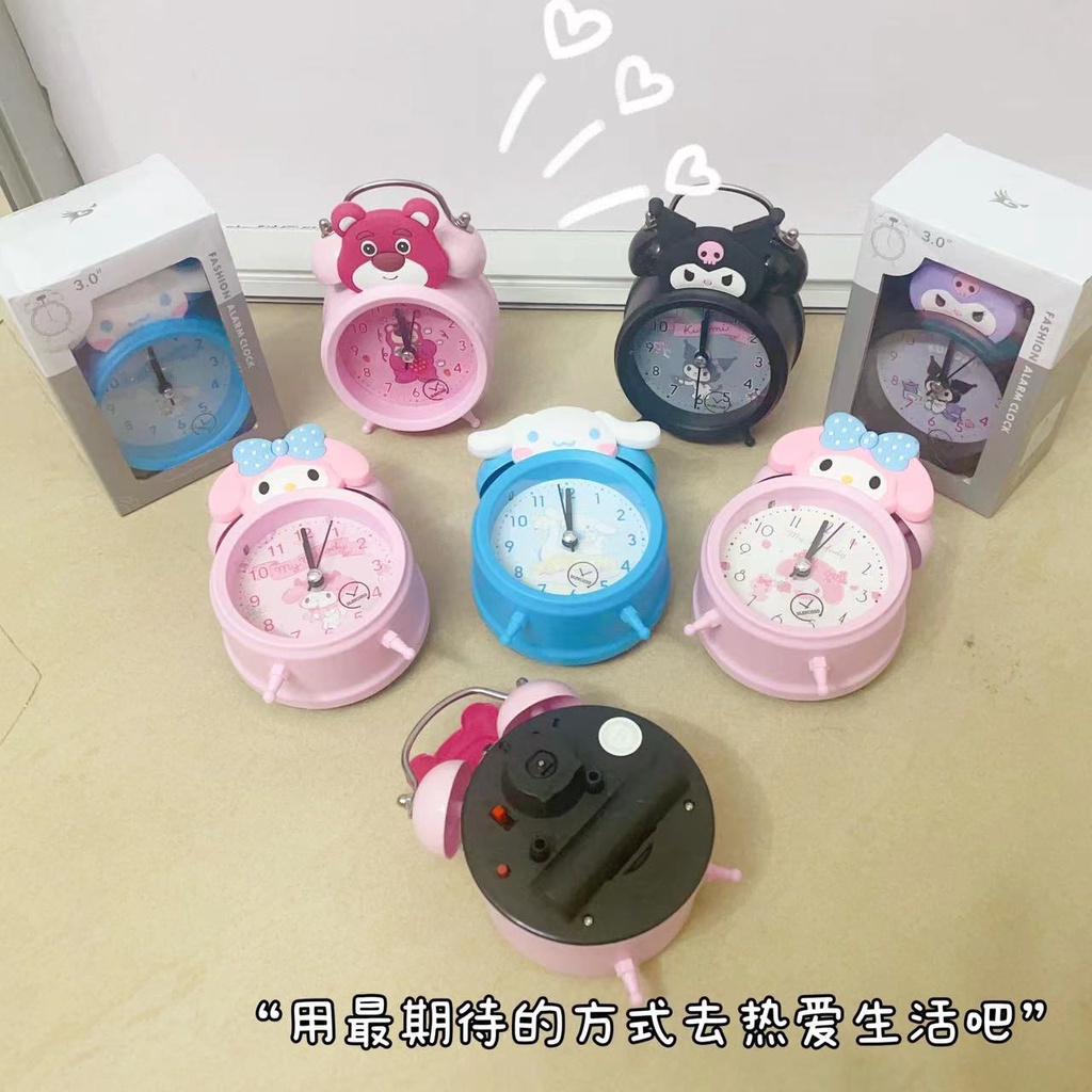 Jual Jam Beker Sanrio Jam Weker Sanrio Jam Cinnamoroll Kuro Melody ...