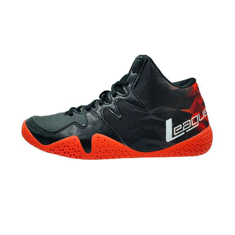 Jual Sepatu League Basket Beast Black Cowo Cewe Basketball Shoes Pria ...