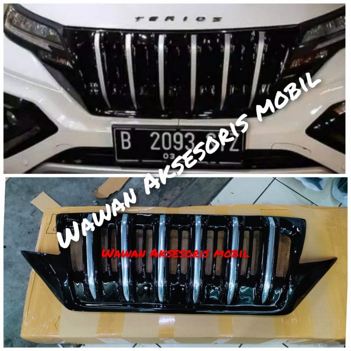 Jual [Original] Grill All New Rush Dan Terios Hitam Glossy Diskon ...
