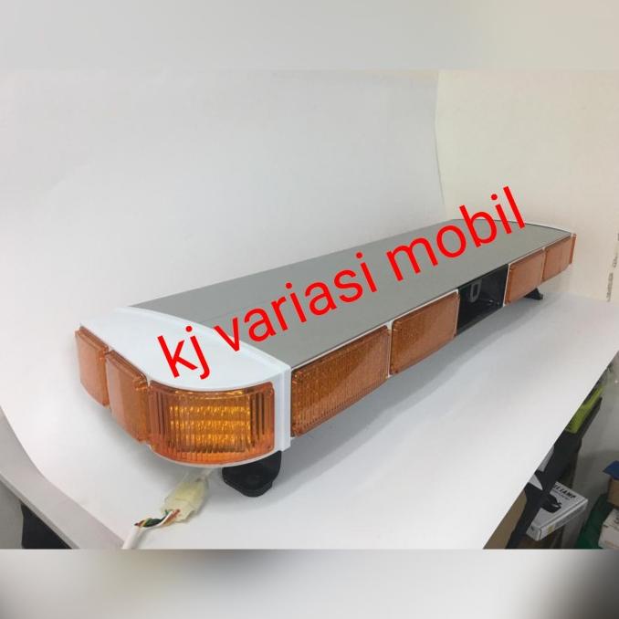 Jual lampu light bar strobo TBD5000 +toa 100watt yellow merah biru ...