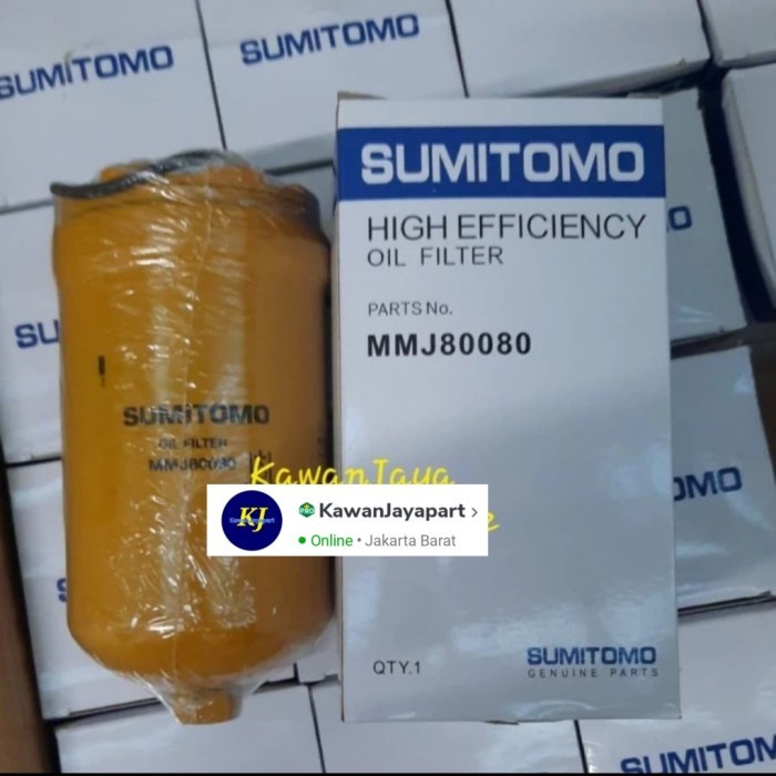 Jual [Baru] Oil Filter Sumitomo Mmj80080 Mmj 80080 Limited | Shopee ...