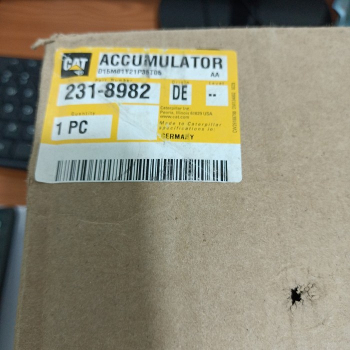 Jual Original 231-8982 Accumulator Genuine Caterpilar Diskon | Shopee ...