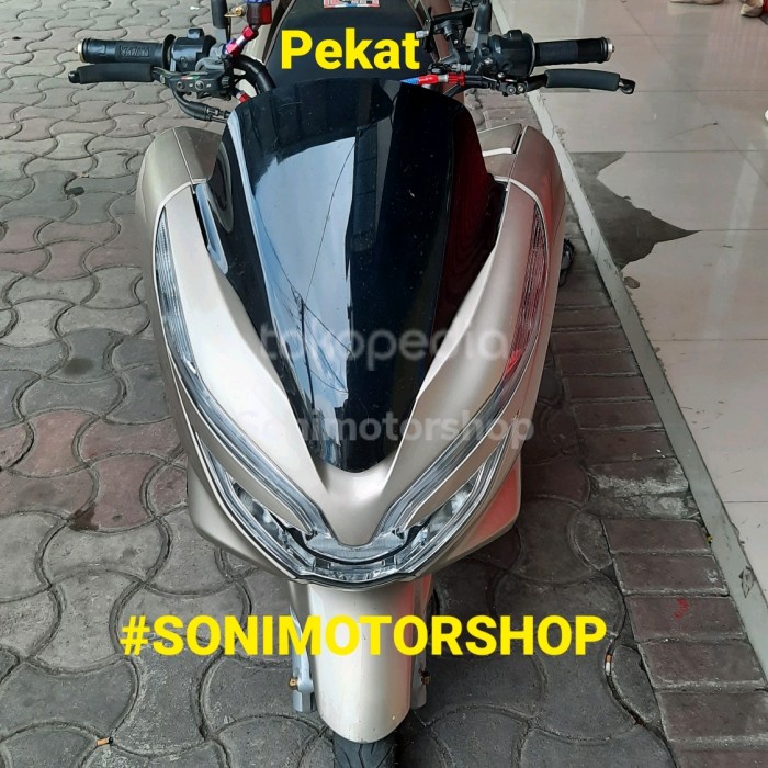 Jual Jual Windshield Visor Pcx 150 Standar Bening | Shopee Indonesia
