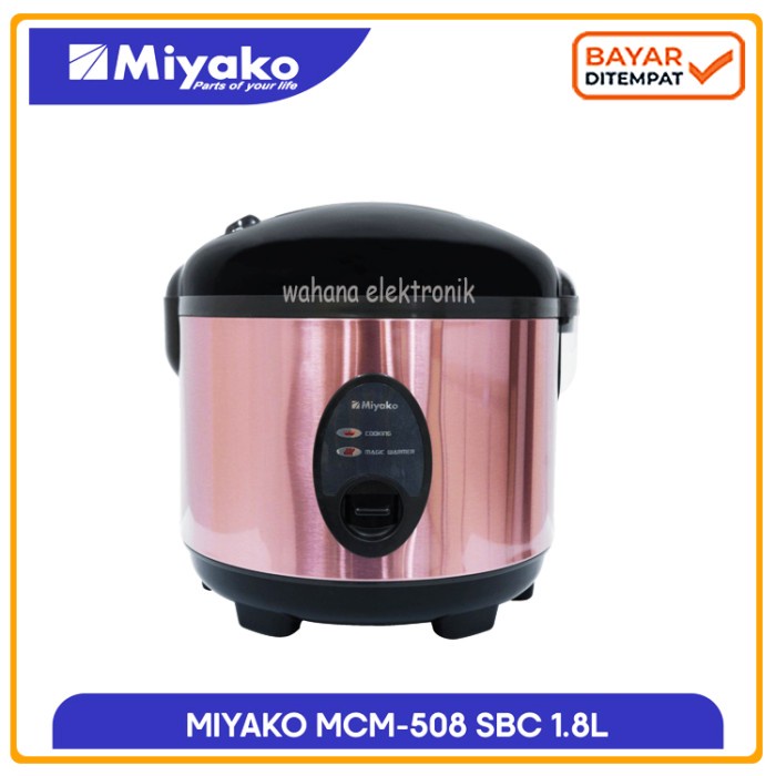 Jual Miyako Magic Com 3 In 1 1.8 Liter MCM -1.8 Liter MCM - 508 SBC ...