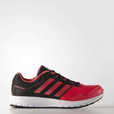 Jual New Adidas Men'S Duramo Trainer Shoes Red Black Original ...
