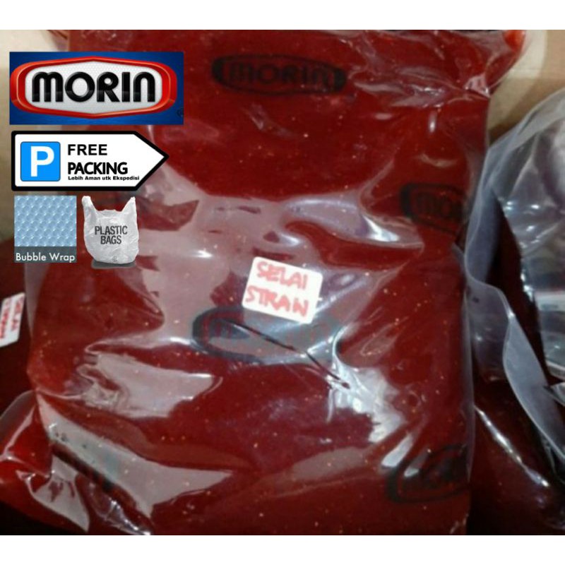 Jual Selai Mn Strawberry Jam Spread Refill Pouch 2kg READY | Shopee ...