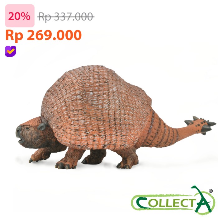 Jual [Original] Collecta 88930 - Doedicurus 1:20 Scale - Prehistoric ...