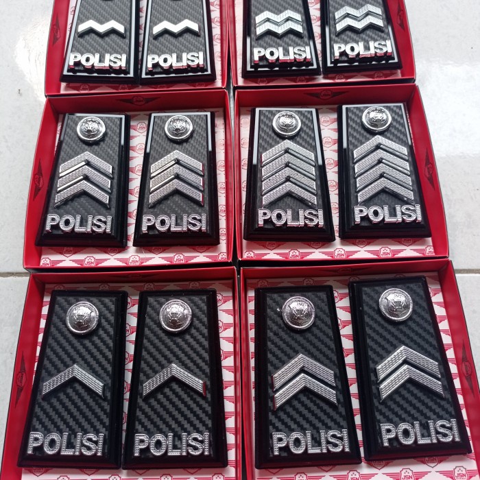 Jual pangkat pdh bripda/briptu/brigadir/bripka/aipda/aiptu pul mika ...