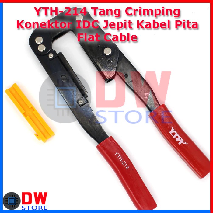 Jual Yth-214 Tang Crimping Tool Konektor Idc Jepit Kabel Pita Flat ...