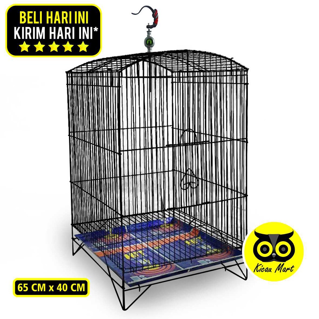 Jual Sangkar Kotak Besi Lipat No 2 Sangkar Kandang Burung K Kenari ...