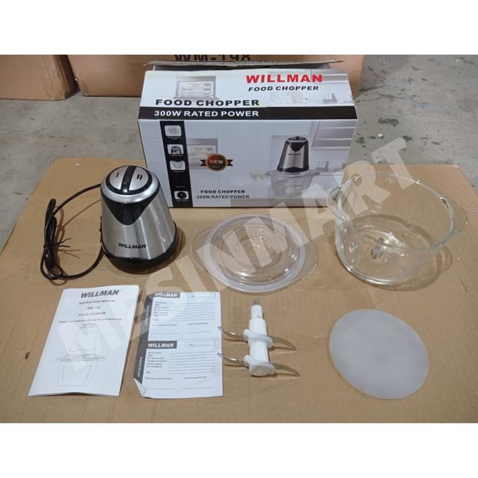 Jual Sale Food Chopper Blender Willman Wm-198 Giling Daging Bumbu ...