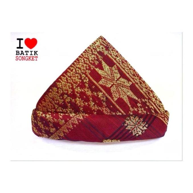 Jual Topi tanjak adat palembang batiksongket | Shopee Indonesia
