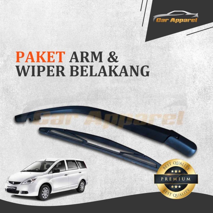 Jual Bundling Gagang Wiper Belakang Proton Exora Rear Arm Wiper 1 Set ...
