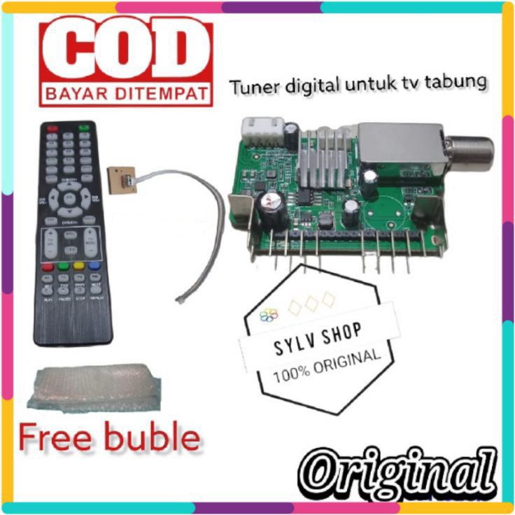 Jual 12.12 MALL TUNER digital tv tabung untuk mesin tv china Lcd Led ...