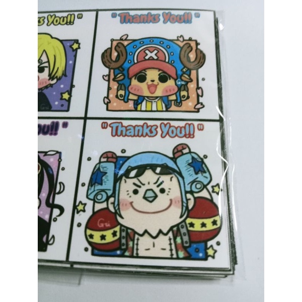 Jual Sticker Thank You One Piece | Shopee Indonesia