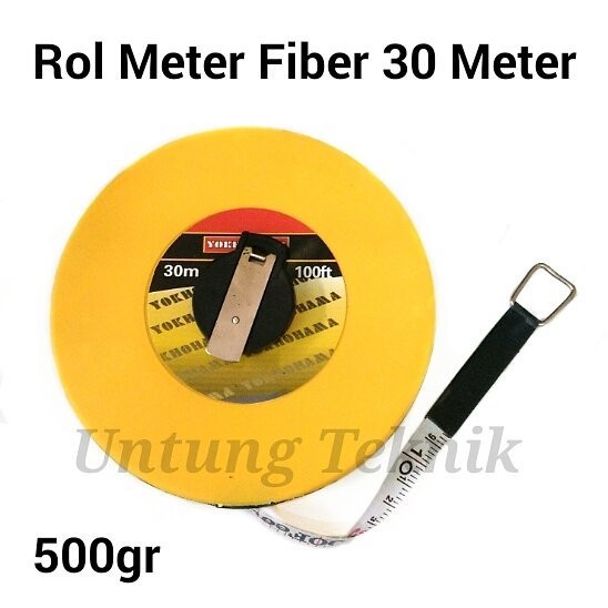 Jual Figo 30 Meter Rol Meter - Meteran Gulung Fiber | Shopee Indonesia