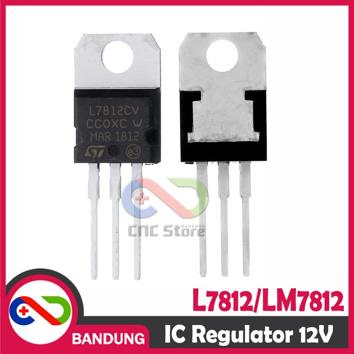 Jual L7812CV L7812 LM7812 TO-220 POSITIVE VOLTAGE REGULATOR 12V | Shopee Indonesia