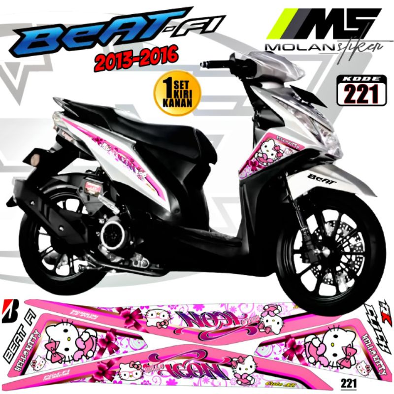 Jual Decal Sticker Striping Variasi Animasi Beat Fi 2013-2015 ...